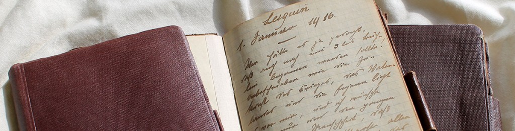 The German Archives for Diaries – Deutsches Tagebucharchiv